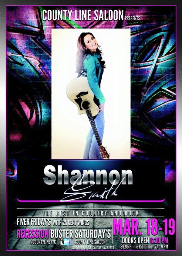 CALGARY bands – Shannon Smith